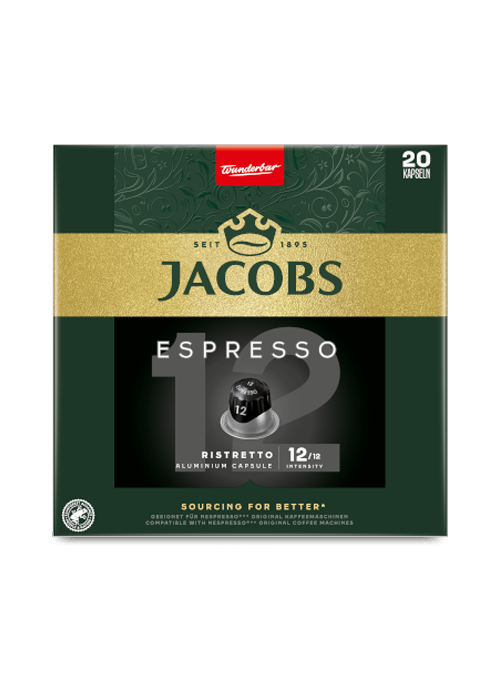 Café L'or Vásárlás: Jacobs Espresso 12 Ristretto (40) Kávégép Kapszula ...